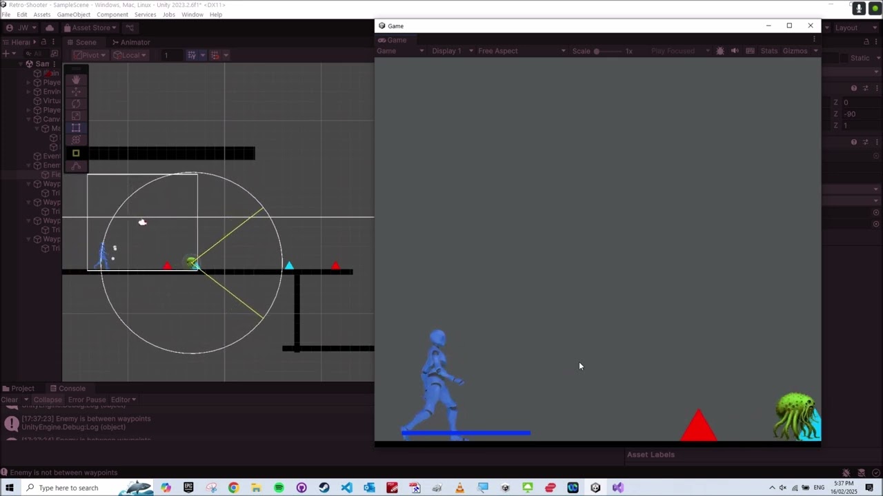 AI Debugging & FOV Visualization | Unity Technical Demo