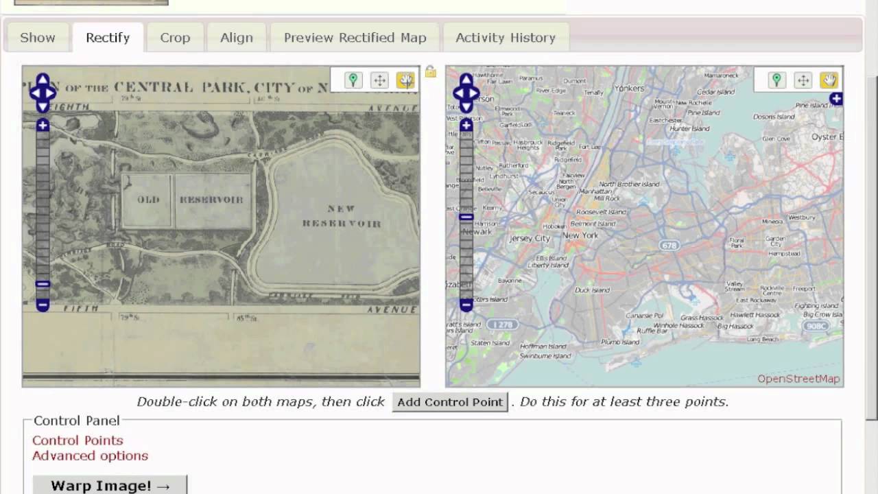 NYPL Map Warper How-To