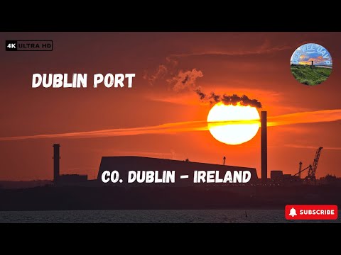 Photography Location: Dublin Port / Poolbeg Chimneys / Poolbeg Lighthouse | Co. Dublin | Ireland 4K