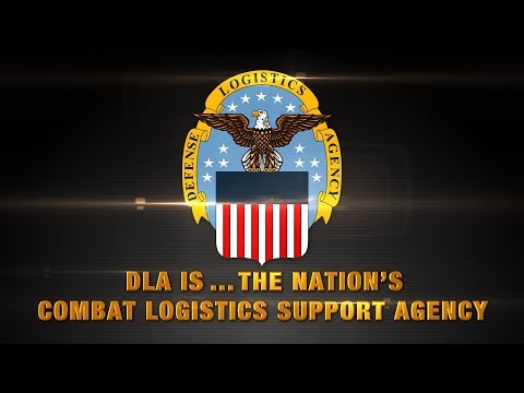 DLA is...The Nation's Combat Logistics Support Agency (Open Caption)