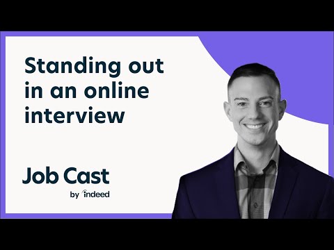 [Audio Description] Online Job Interview Tips to Help You Get #HiredFromHome