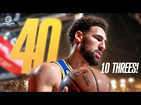 Klay Thompson 40 POINTS vs Rockets! ● 10 THREES! ● Full Highlights ● 20.11.22 ● 1080P 60 FPS