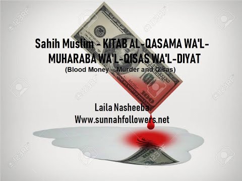 Sahih Muslim - Qisas and Blood Money