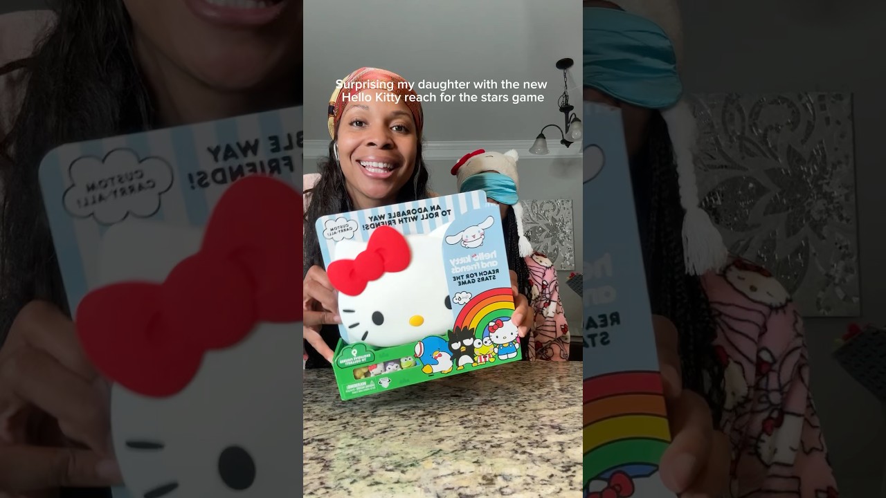 SURPRISE ALERT‼️😱 Hello Kitty Reach for the Stars Game ✨  ⁠@moose_games_