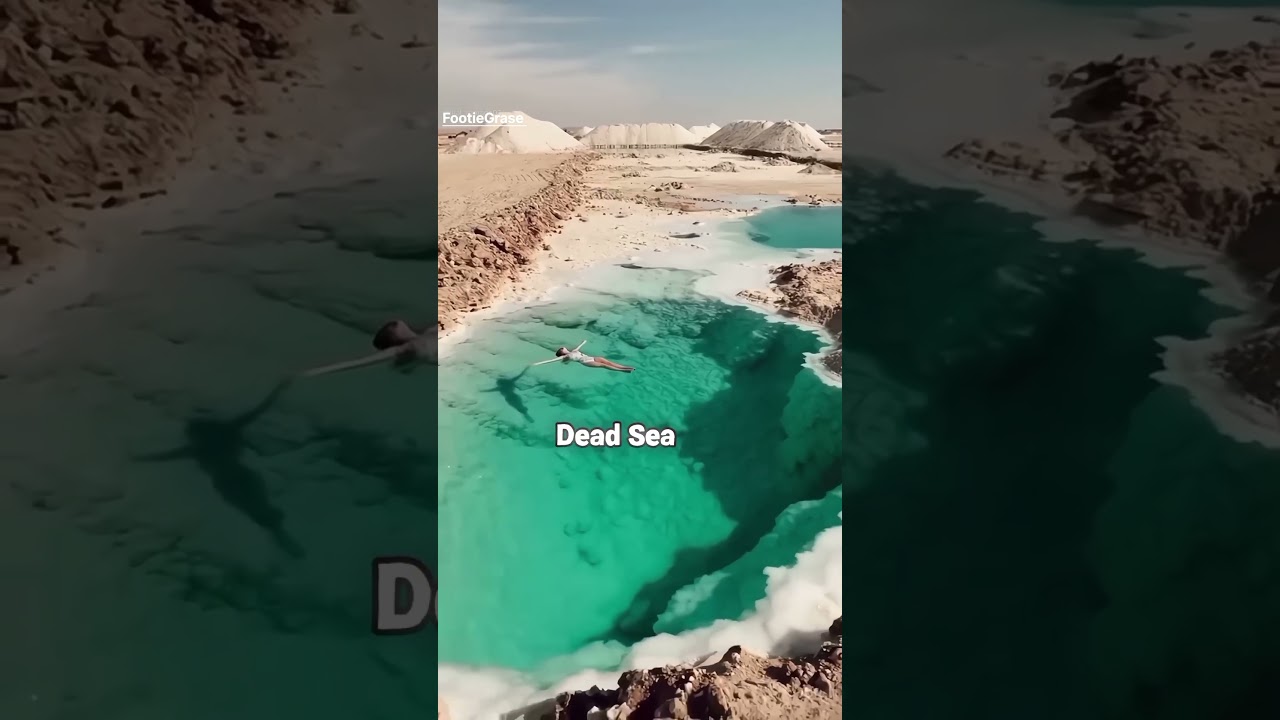 This Sea Is SO Salty You Can't Drown! 🤯
