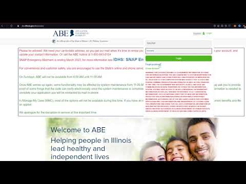 abe.illinois.gov Login ⏬👇