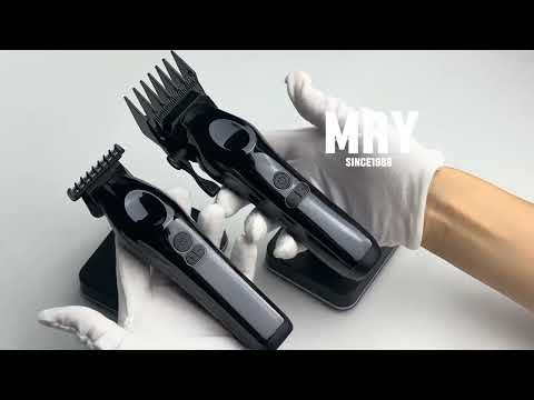 MRY 7200RPM Brushless Motor Electric Hair Clipper DLC Blade Cordless 3000mA Hair Cutting Machine