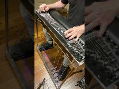 Pedal Steel Guitar Riff’n (Josh Turner) Your Man #shorts #tutorial #pedalsteelguitar