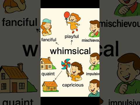 π Word of the Day: Whimsical π | Meaning + Pronunciation + Antonyms | Boost Your Vocab Daily! π¬