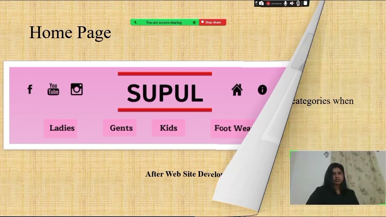 supul collection website redesign in figma for our HCI Assignment