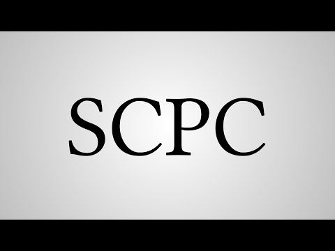 What Does "SCPC" Stand For?