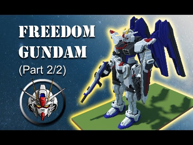 Gundam: Freedom (ZGMF-X10A) Minecraft Map