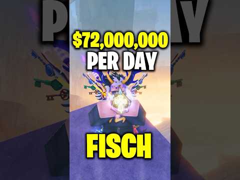 Fastest Way To Make MILLIONS in Roblox Fisch