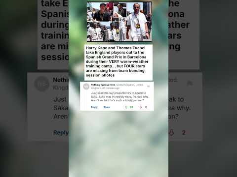 Harry Kane and Thomas Tuchel take England players out to the Spanish Grand Prix ...#sports
