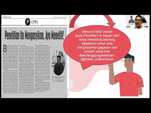 Research School #1 Motivasi Membuat Karya ilmiah