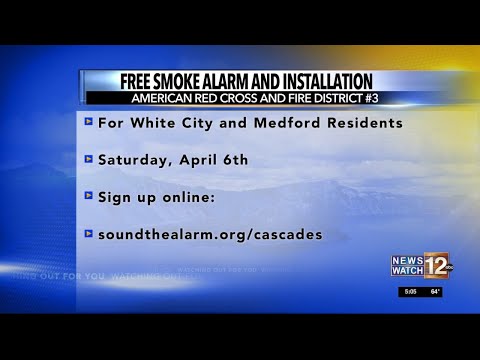 Free smoke alarms, installation available for Medford and White City residents