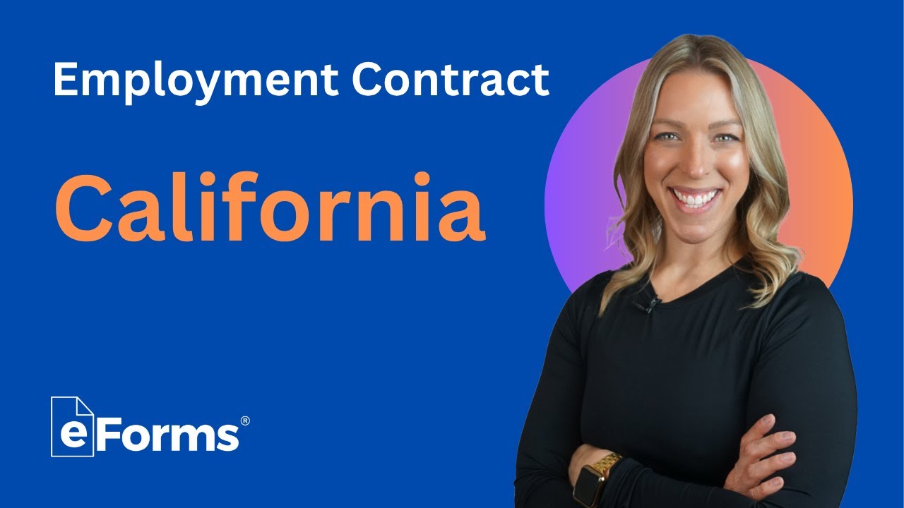 California Employment Contract - EXPLAINED