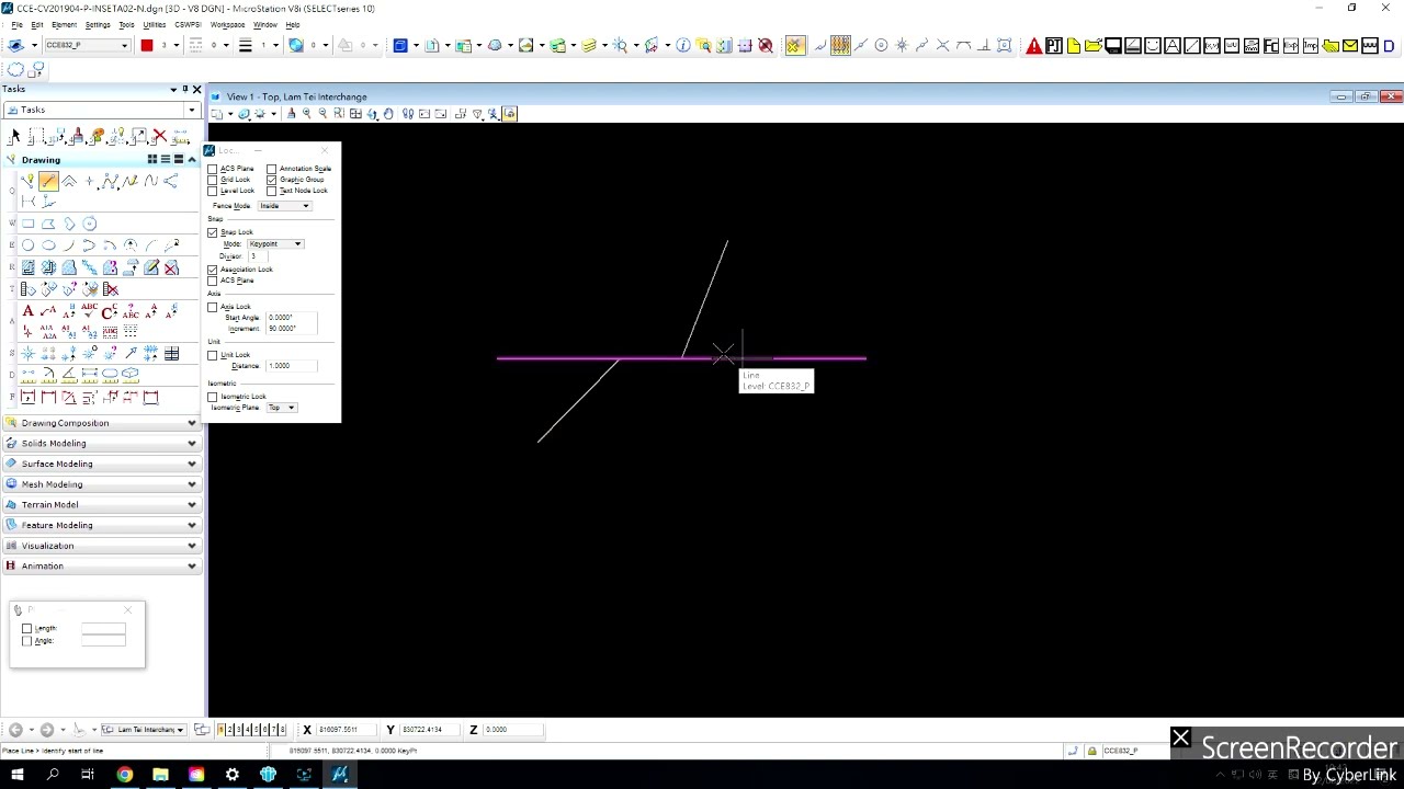 Microstation V8i Snap Divisor