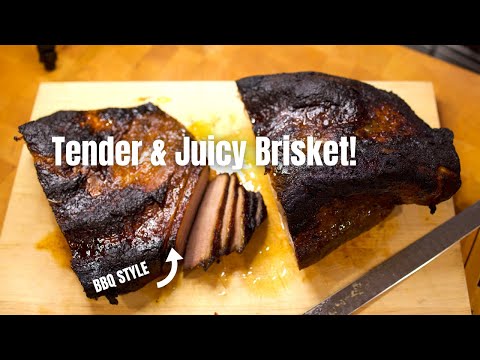Oven Baked "BBQ Style" Brisket - Low & Slow & Smokey
