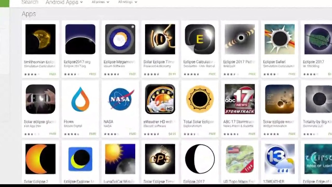 Best apps to connect during the solar eclipse