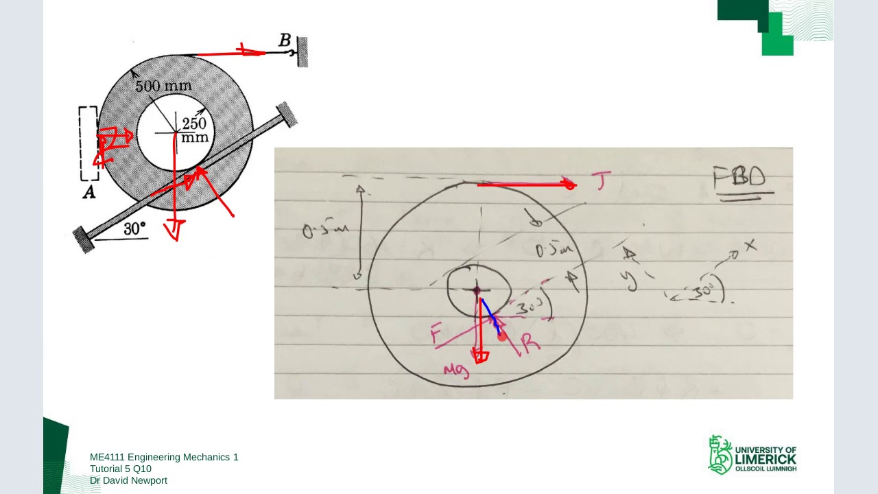 ME4111 Tutorial Sheet 5 Q10