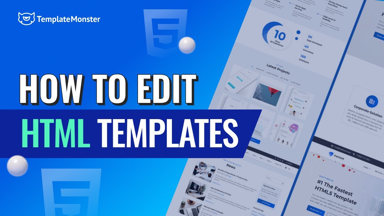 How to edit HTML templates | Step-by-step guide