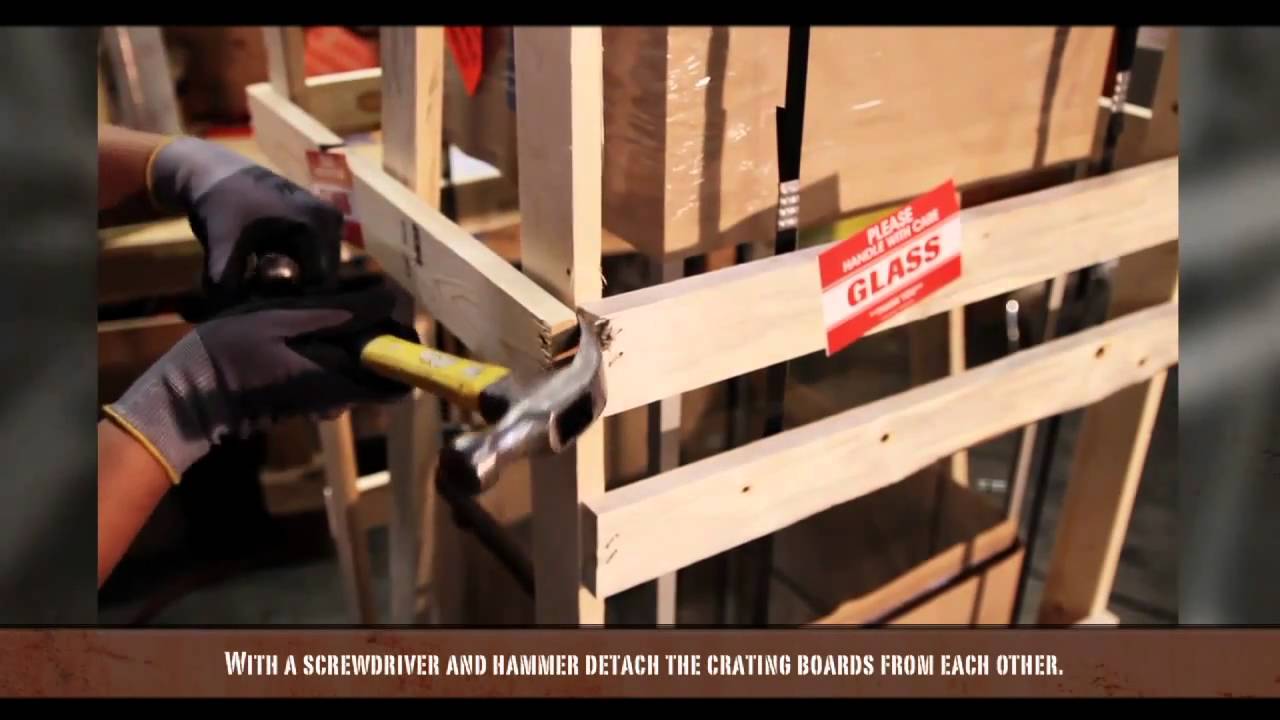 How to Uncrate your Display Case | Product Assembly | Displays2go®