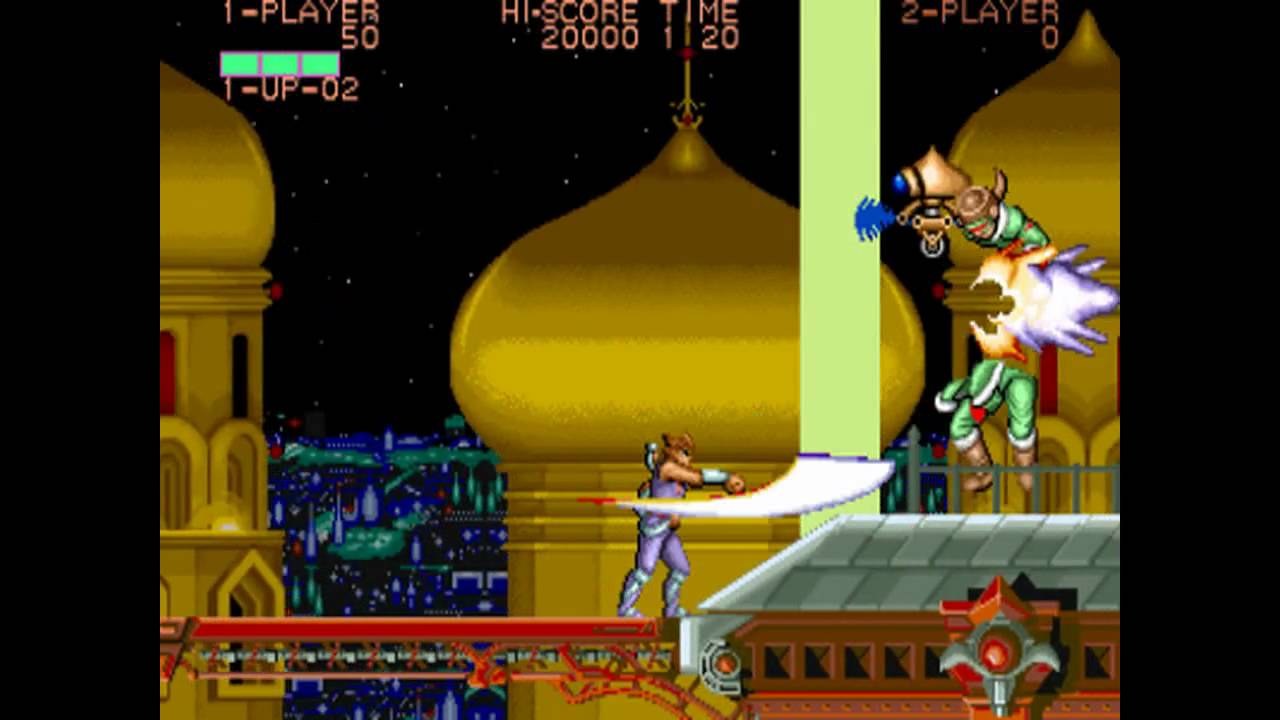 Strider Arcade USA and Japan difference
