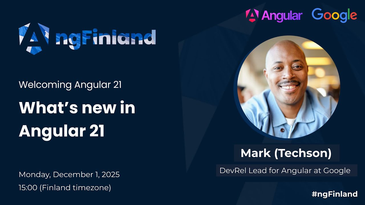 Angular21 Mark Techson Google