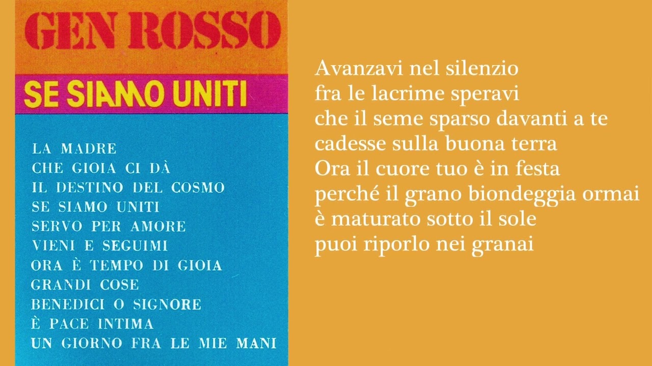 Gen Rosso - Servo per amore (2021 Remastered) (Official Lyric Video)