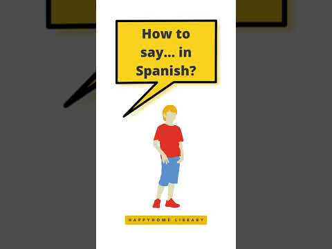 #Shorts | HOW TO SAY 'NEPHEW' IN SPANISH? (SPANISH VOCABULARY) | HAPPYHOMELIBRARY