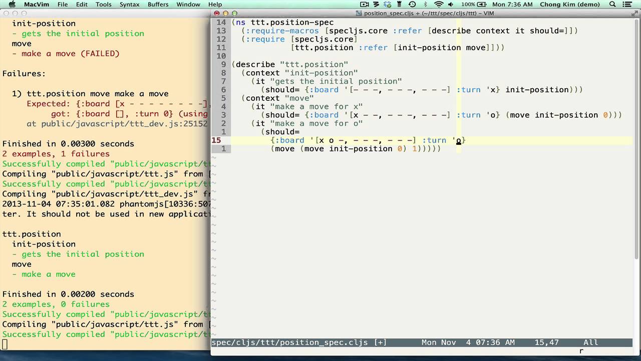 Tic Tac Toe Clojurescript Part 1 Annotated