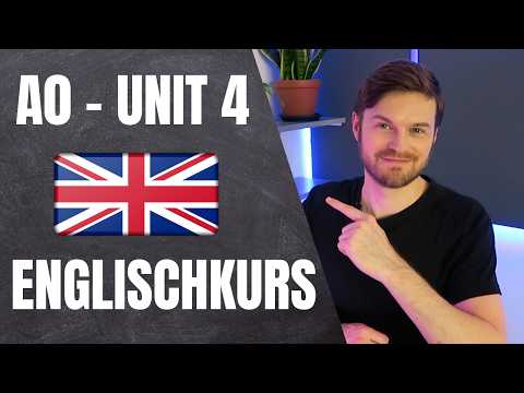 English course for complete beginners! English grammar, vocabulary, pronunciation 🗣️🇬🇧 A0 Unit 4