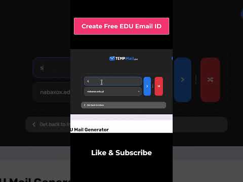 Create Free EDU Mail Account 2025 #eduemail #freeeduemail #shorts #2025guide #aitools