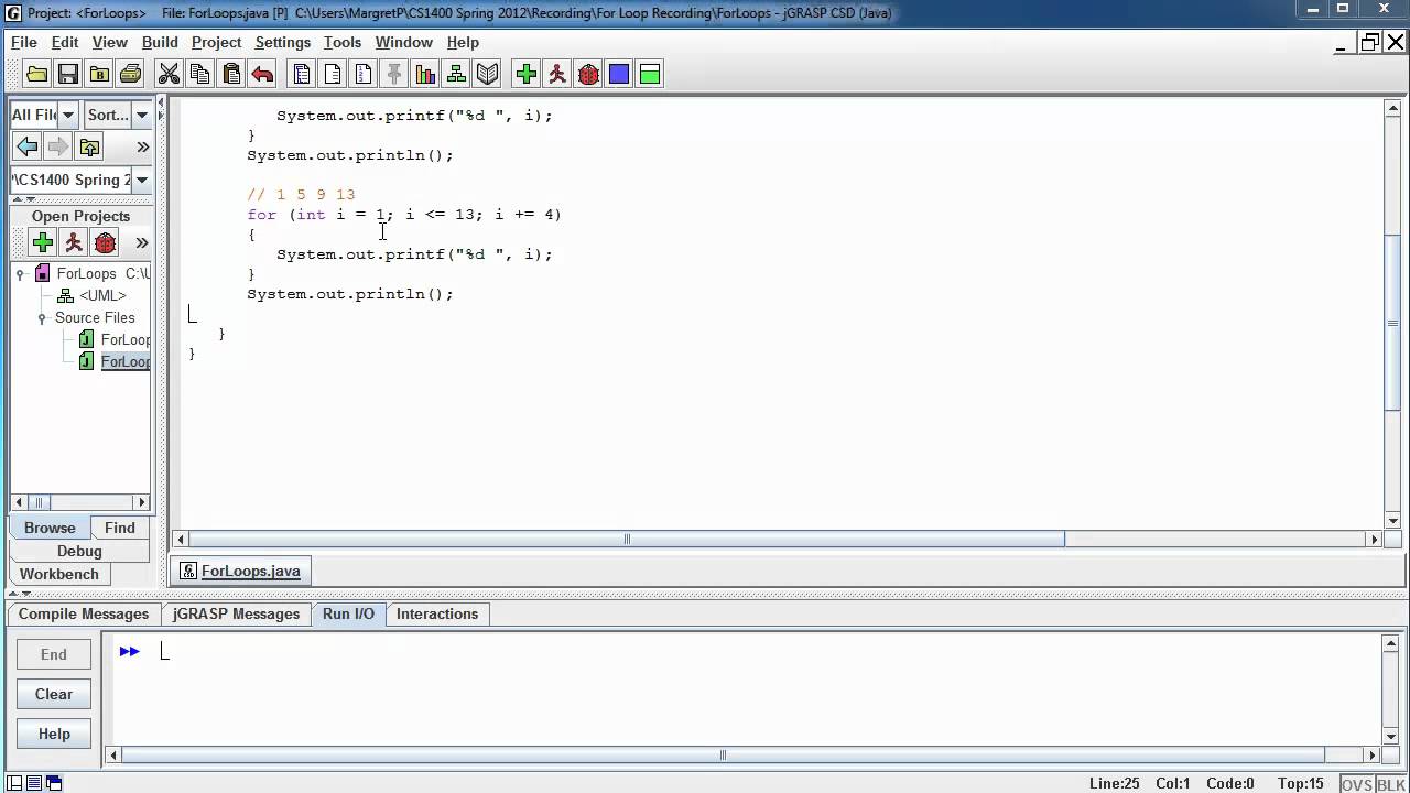 Java Basics - For Loop Examples Part2