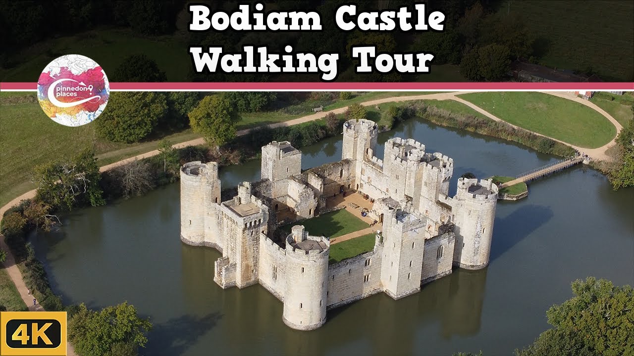 BODIAM CASTLE  |  Is THIS England's Most BEAUTIFUL Castle??  |  Walking Tour