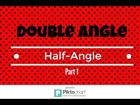 How to use double and half angle formulas to find exact values. Part 1