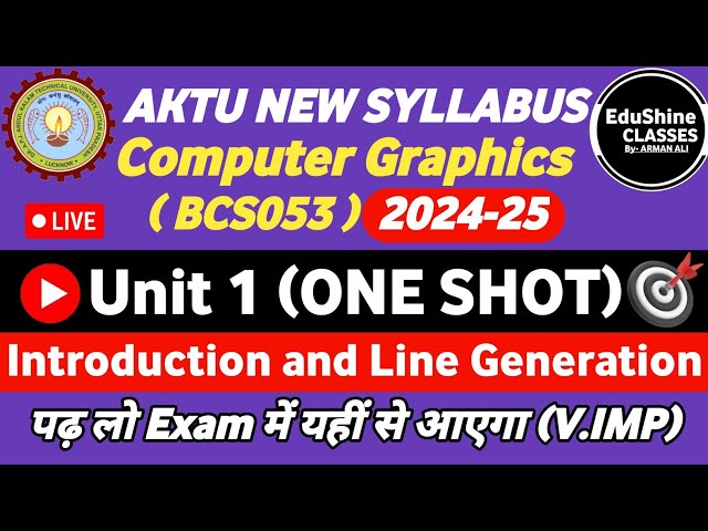 Understanding Computer Graphics: Introduction and Line Generation ...