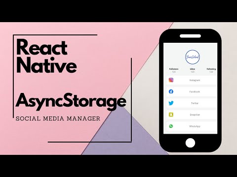 React Native Tutorial | AsyncStorage | 2022