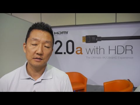 HDMI 2.0a with HDR