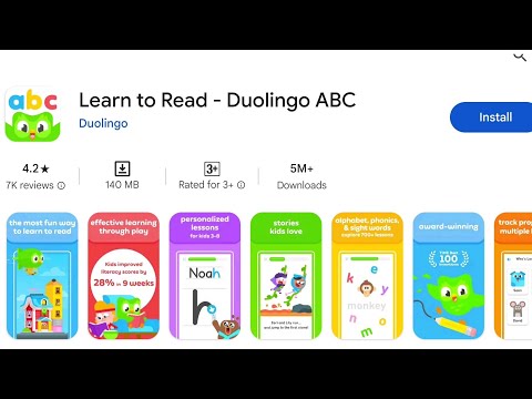 How to Install Learn To Read Duolingo ABC App's  | How to Download Learn To Read Duolingo ABC App's