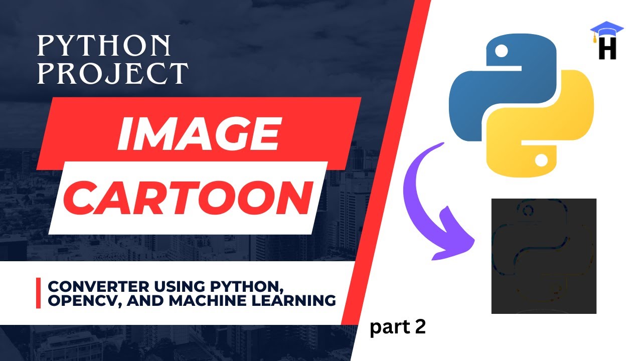 Image to Cartoon converter using Python, OpenCV, and Machine Learning #2