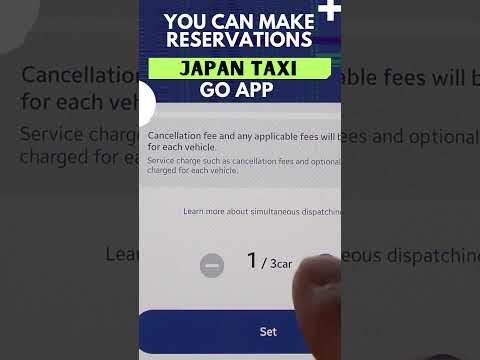 How To Book Multiple Taxis in Tokyo With One Click