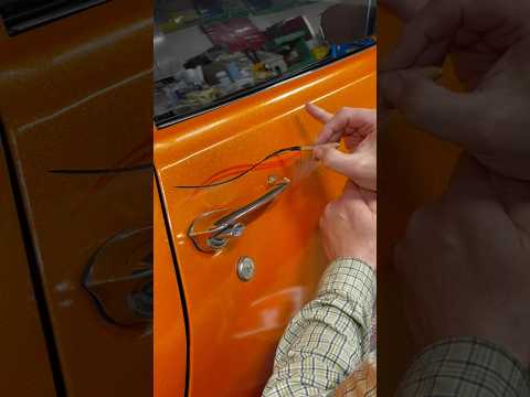 Pinstriping a 1973 Nova
