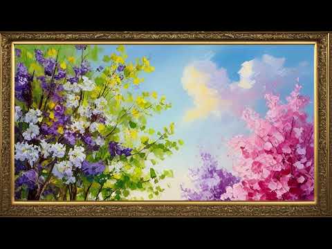 MAKE YOUR TV A MASTERPIECE: SUMMER VINTAGE PAINTING 1 SCENE WALLPAPER