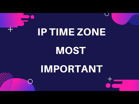 IP TIME ZONE SETUP
