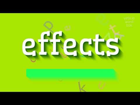 How to say "effects"! (High Quality Voices)