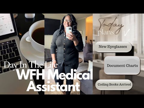 Day In The Life | WFH Medical Assistant: Bone Density Records, Coding Books Arrived, New Eyeglasses