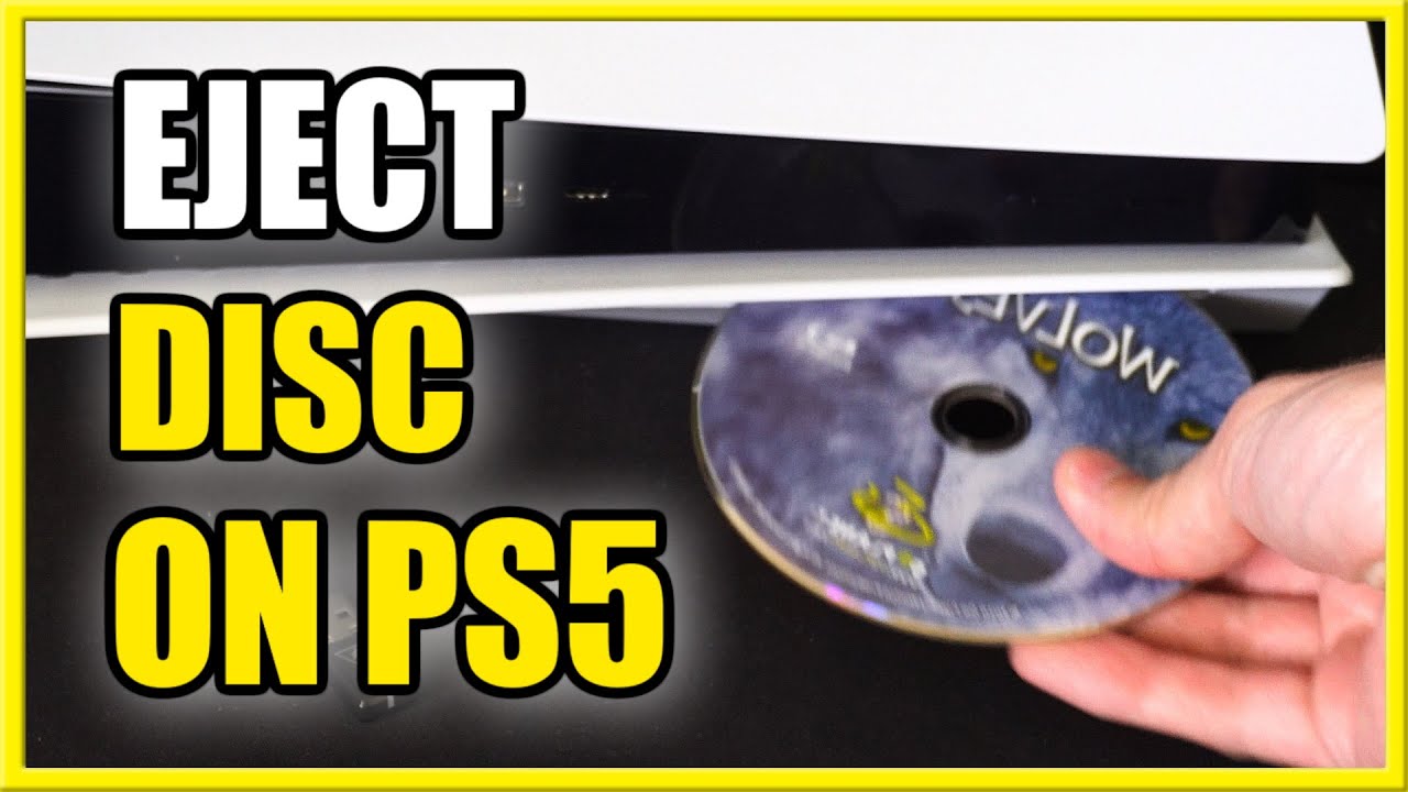 How to Eject a DISC on PS5 with Controller or Button (Fast Tutorial)
