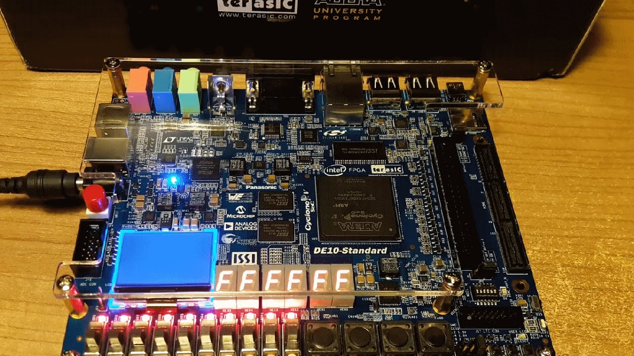 Review of the new Terasic flagship: DE10-Standard FPGA-SoC Developing ...